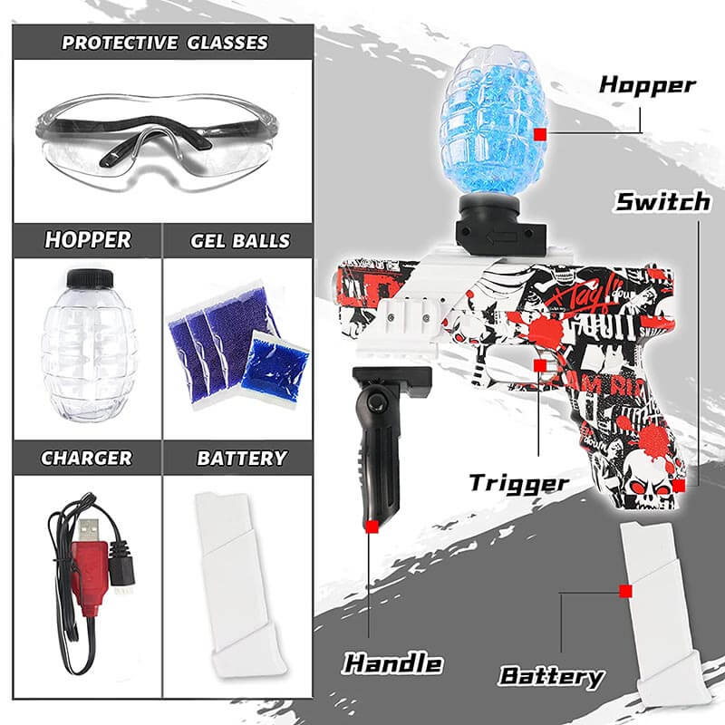 Kublai RS99 Electric Bowback Gel Ball Blaster